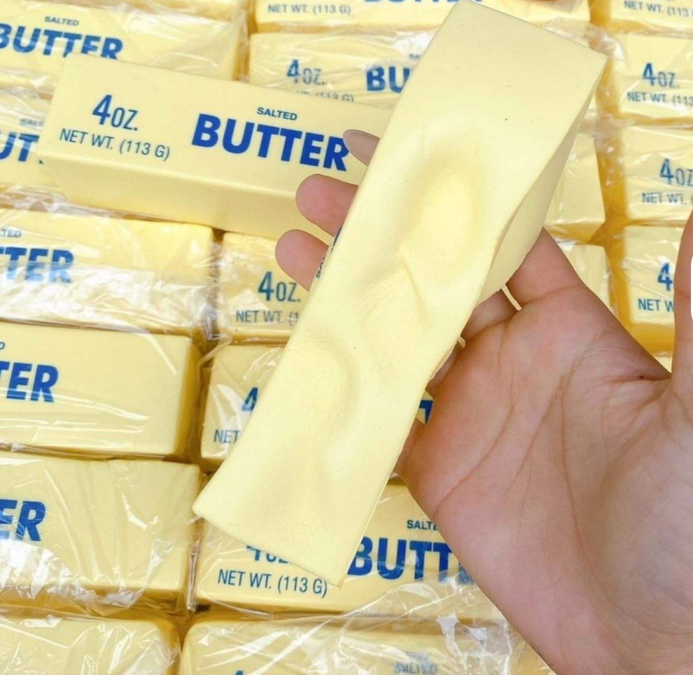 Viral Butter Squishy Toy – Soft Slow Rising Stress Relief Fidget | Pre ...
